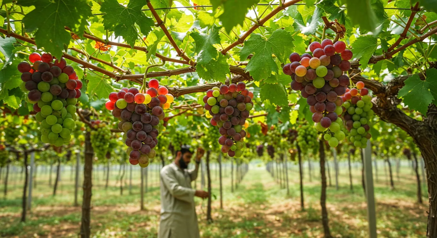 Why Are Grapes So Sweet in Pakistan’s Farms? - Multan Farms