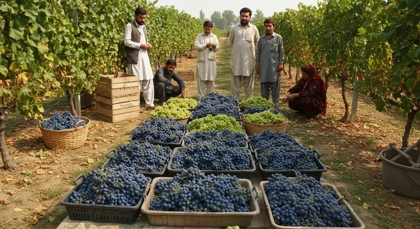 When Do Grapes Steal the Show in Pakistan? - Multan Farms