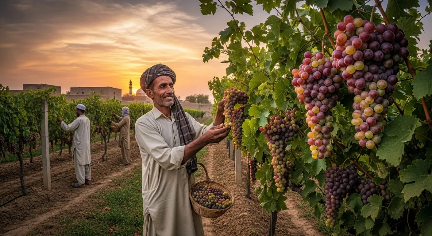 Ever Wondered How Farmers in Multan Grow the Juiciest Grapes in ...