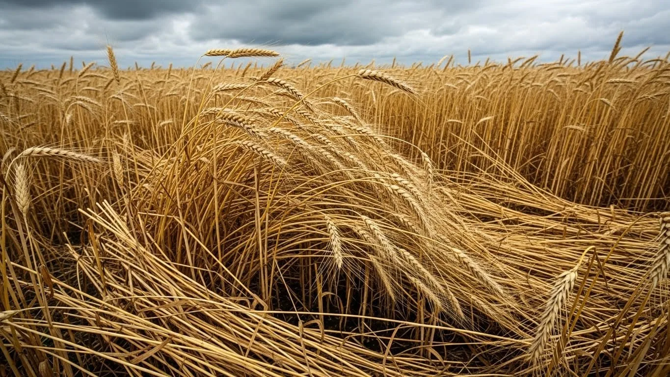 Why Does Wheat Fall Over Before Harvest? - Multan Farms